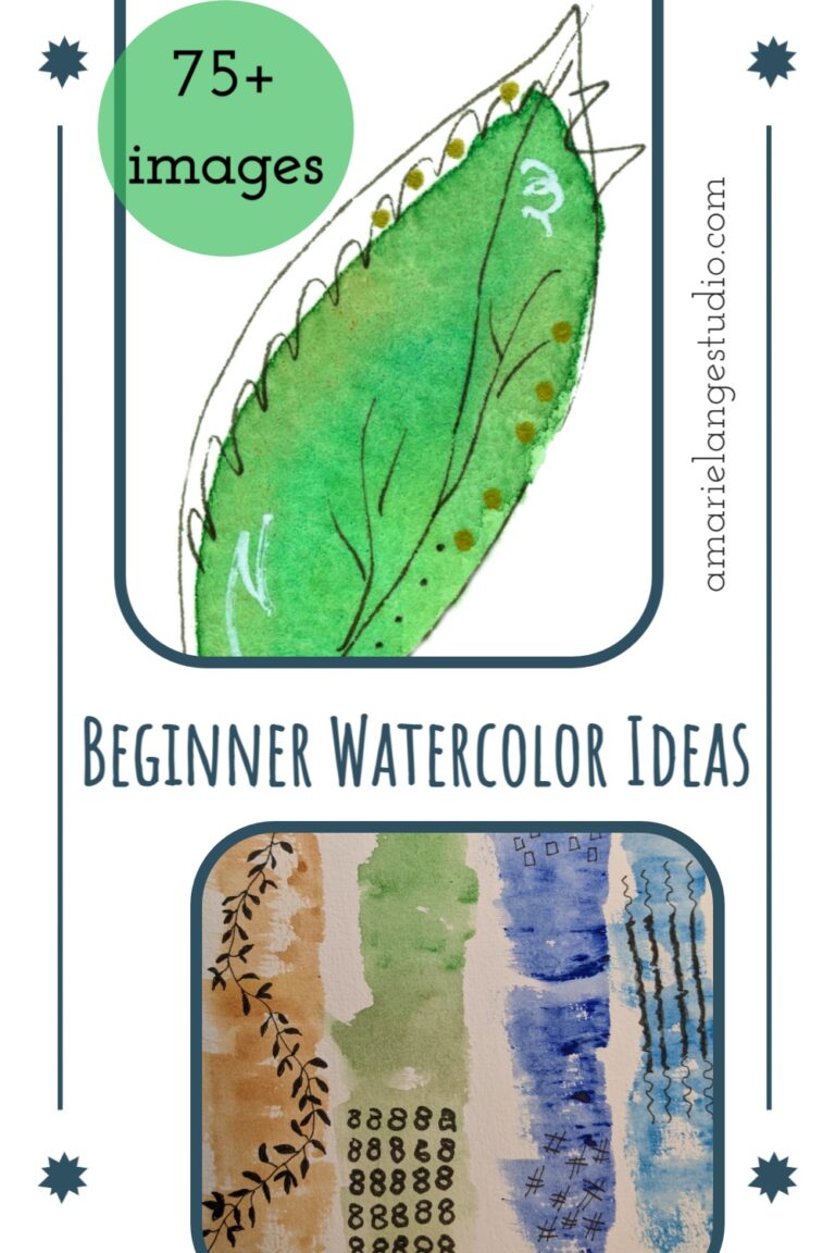 Easy Watercolor Painting Ideas For Beginners - 75+ Simple Projects ...