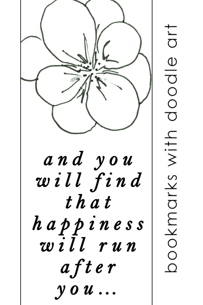 Free printable bookmarks with inspirational quotes - Amarie Lange Studio